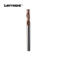 China 2 Flutes Carbide Flat End Mill CNC Milling Cutter Cast Iron for sale