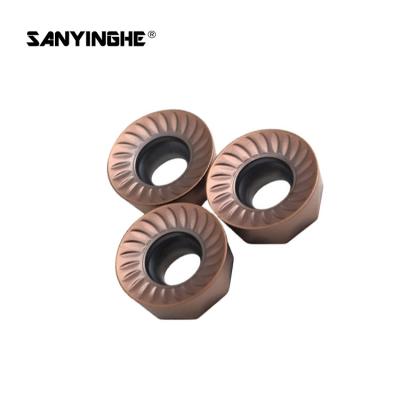 China R6 Round Tungsten Cutter Carbide CNC Milling Inserts RCKT1204MO for sale