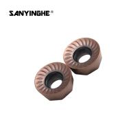 China R6 Round Tungsten Cutter Carbide CNC Milling Inserts RCKT1204MO for sale