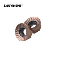 China R6 Round Tungsten Cutter Carbide CNC Milling Inserts RCKT1204MO for sale
