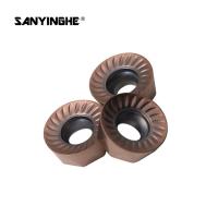 China R6 Round Tungsten Cutter Carbide CNC Milling Inserts RCKT1204MO for sale