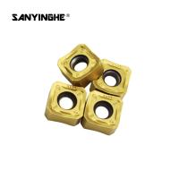 China Tungsten Carbide Cnc Machine Tool Insert SNMX1206ANN Cemented High Feed Rate Milling Insert for sale