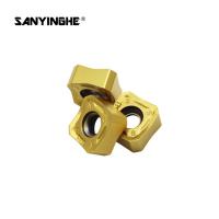 China Tungsten Carbide Cnc Machine Tool Insert SNMX1206ANN Cemented High Feed Rate Milling Insert for sale