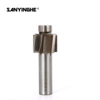 China Countersunk Hole Carbide Milling Cutter White Steel High Speed Cnc Milling Tools for sale