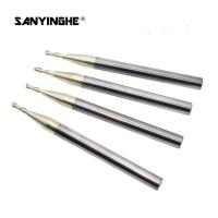 China HRC63 2 3 4 Flutes Flat Aluminum End Mills 24mm Cutting Tool For Stainless Steel for sale