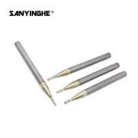 China HRC63 2 3 4 Flutes Flat Aluminum End Mills 24mm Cutting Tool For Stainless Steel for sale