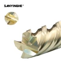 China Solid Tungsten Carbide 4 Flute Square Endmill 12mm Flat Milling Cutter for sale