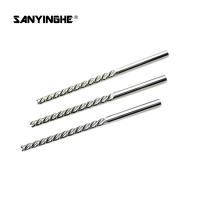 China Tungsten Carbide Spiral Router Bits CNC End Mill 2/3/4 Flutes Milling Cutter For Aluminum Coppe for sale
