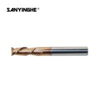 China 2 Flutes 6mm Cnc End Mill Router Bits Ballnose Carbide Engraving Cutting Tools for sale