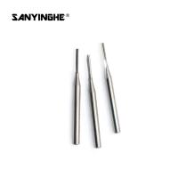 China 6mm Carbide Double Flute Slot Router Bit CNC End Mills Carving Tools Spiral Milling Cutter for sale