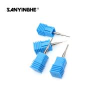 China 6mm Carbide Double Flute Slot Router Bit CNC End Mills Carving Tools Spiral Milling Cutter for sale