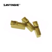 China Tungsten Cemented Carbide Grooving Inserts Tungsten Carbide Glass  N151.2-300-4E for sale