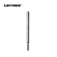 China 10mm CNC Tungsten Carbide End Mills 1 / 2 / 3 / 4 / 6 Flutes Ball Nose Square Milling Cutter Corner Radius Milling Tool for sale