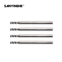 China 10mm CNC Tungsten Carbide End Mills 1 / 2 / 3 / 4 / 6 Flutes Ball Nose Square Milling Cutter Corner Radius Milling Tool for sale