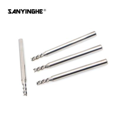 China 10mm CNC Tungsten Carbide End Mills 1 / 2 / 3 / 4 / 6 Flutes Ball Nose Square Milling Cutter Corner Radius Milling Tool for sale