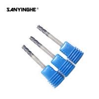 China HRC55 Side And Face Milling Cutter 10mm CNC Carbide Flat End Mill for sale