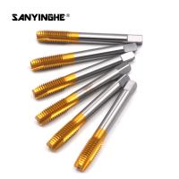China Straight Slot Through Hole Tap Apex Titanium Plating M3 M4 M5 M6 M8 M10 M12 for sale