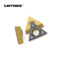 China TCMT16T308 Slot Carbide Turning Inserts Blade Low Carbon Steel Parts CNC Blade Internal Turning Insert Cutter for sale