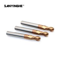 China HRC58 Ball Nose End Mills for sale