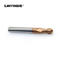 China HRC58 Ball Nose End Mills for sale