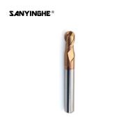 China HRC58 Ball Nose End Mills for sale