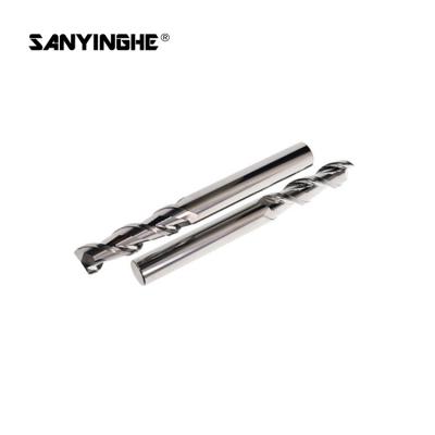 China Hrc55 Cnc Machine Aluminum End Mills 3mm 4mm Solid Carbide End Mill Bits for sale