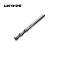 China Hrc55 Cnc Machine Aluminum End Mills 3mm 4mm Solid Carbide End Mill Bits for sale