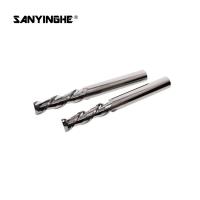 China Hrc55 Cnc Machine Aluminum End Mills 3mm 4mm Solid Carbide End Mill Bits for sale