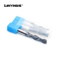 China 2 Flute Carbide Square End Mill Cutter CNC Hard Milling End Mills for sale
