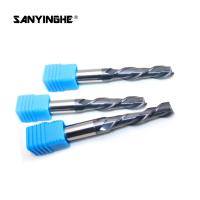 China 2 Flute Carbide Square End Mill Cutter CNC Hard Milling End Mills for sale