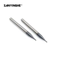 China HRC50 2 Flute 0.3mm Micro Ball Nose Milling Cutter Cnc Machine Round End Mill For Engraving Tools for sale