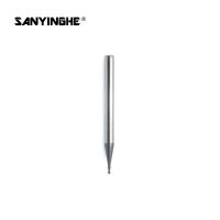 China HRC50 2 Flute 0.3mm Micro Ball Nose Milling Cutter Cnc Machine Round End Mill For Engraving Tools for sale