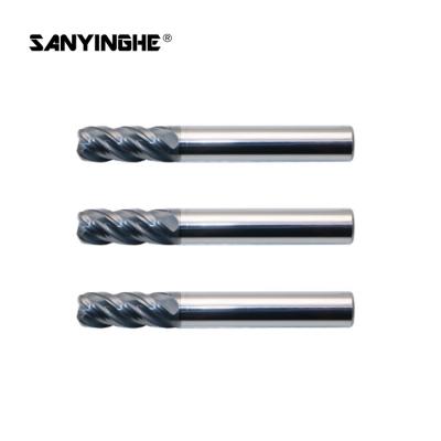 China 1~20mm Carbide Corner Radius End Mill CNC Tungsten Milling Cutter for sale