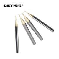 China HRC55 Aluminum End Mills Milling Cutter CNC Carbide Micro End Mill 3 4 Flute for sale