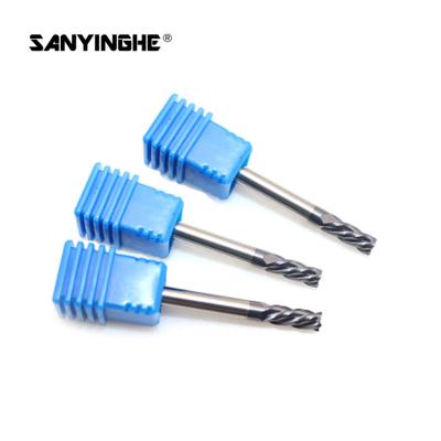 China Tungsten Carbide Aluminum Milling Cutter Copper Engraving Milling Machine End Mill for sale
