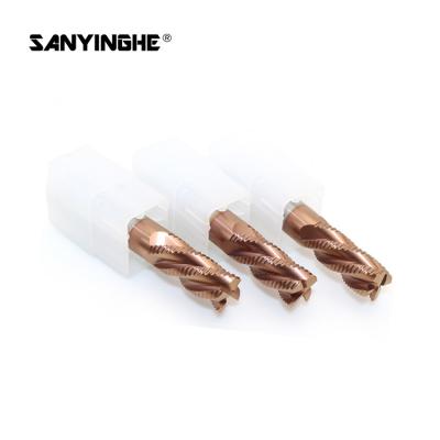 China 1-20mm Carbide Roughing End Mills Segment Corner Radius Milling Cutter For Steel for sale