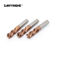 China 1-20mm Carbide Roughing End Mills Segment Corner Radius Milling Cutter For Steel for sale