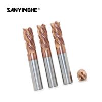 China 1-20mm Carbide Roughing End Mills Segment Corner Radius Milling Cutter For Steel for sale