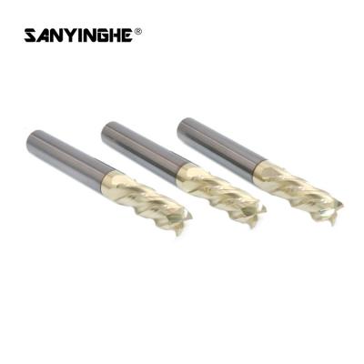 China 2 Flute Carbide Corner Radius End Mill Bull Nose End Mill Cutter For Steel for sale