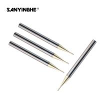 China HRC63 Tungsten Carbide Corner Radius End Mill Micro Corner Radius Milling Cutter for sale