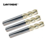 China CNC Carbide Corner Radius End Mill Solid Carbide Cutting Tools 1/2/3/4 Flutes for sale