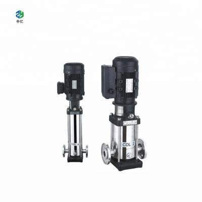 China CDLF 50HZ High Pressure Stainless Steel Vertical Multistage Centrifugal Electric Booster Water Pump for sale