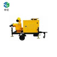 China Mobile power station towable electric diesel engine Diesel water pump for irrigation used in agricultural area for sale