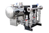 China Twin variable speed constant pressure system  for pumping water from river, durable booster pump set for sale