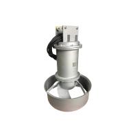 China sewage agitator mixer ss304 used for palm oil mil anaerobic pond for sale