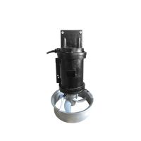 China 5KW 7 .5HP sewage agitator mixer   material on cast iron motor with SS 304 ring and impeller good quality for sale