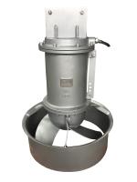 China three impeller industrial submersible mixer cast iron SUS304  /316 with leakage sensor for sale