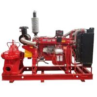 China cast iron diesel engine water pump with centrifugal Diesel Engine End Suction Fire Pump Sets 500GPM diesel centrifugal pump for sale