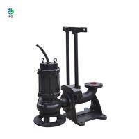 China wq series nonclog submersible sewage pump submersible pump dirty water 50m head cleanup sump pump for sale