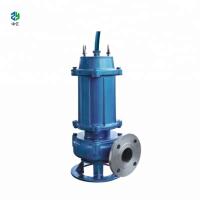 China wq series nonclog submersible sewage pump submersible pump dirty water 50m head cleanup sump pump for sale